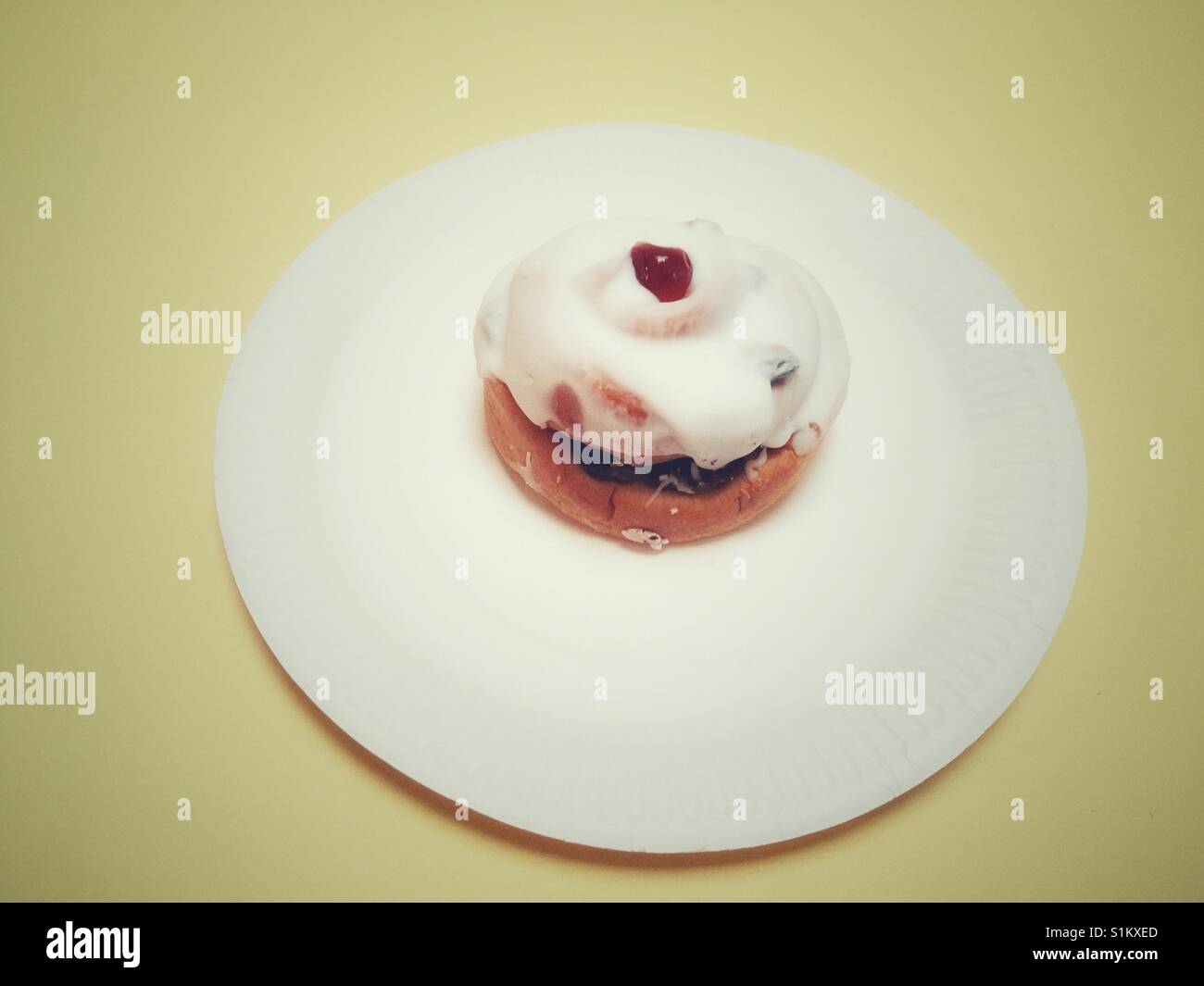 Belgium iced bun Stock Photo - Alamy