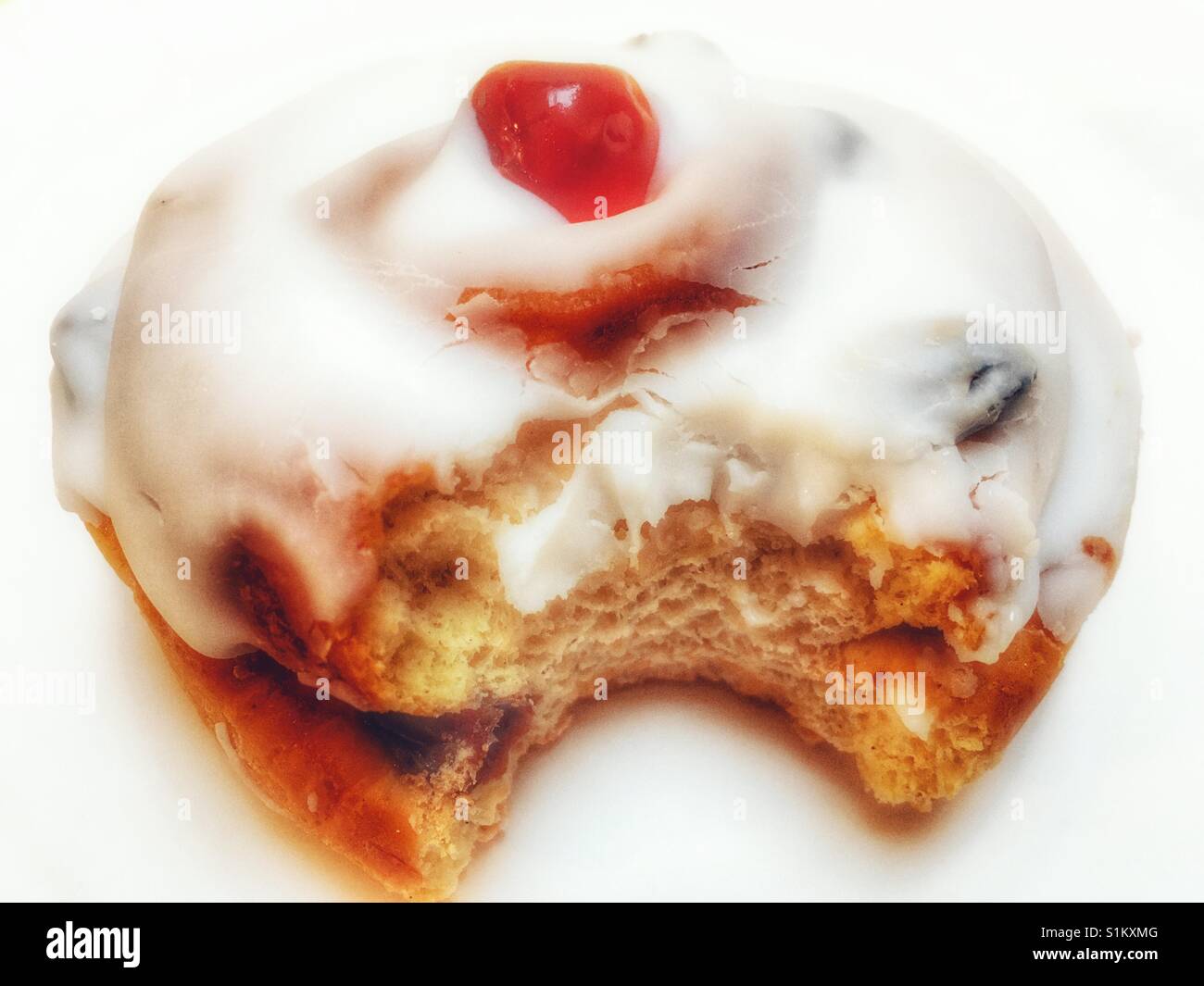 Belgium iced bun Stock Photo - Alamy