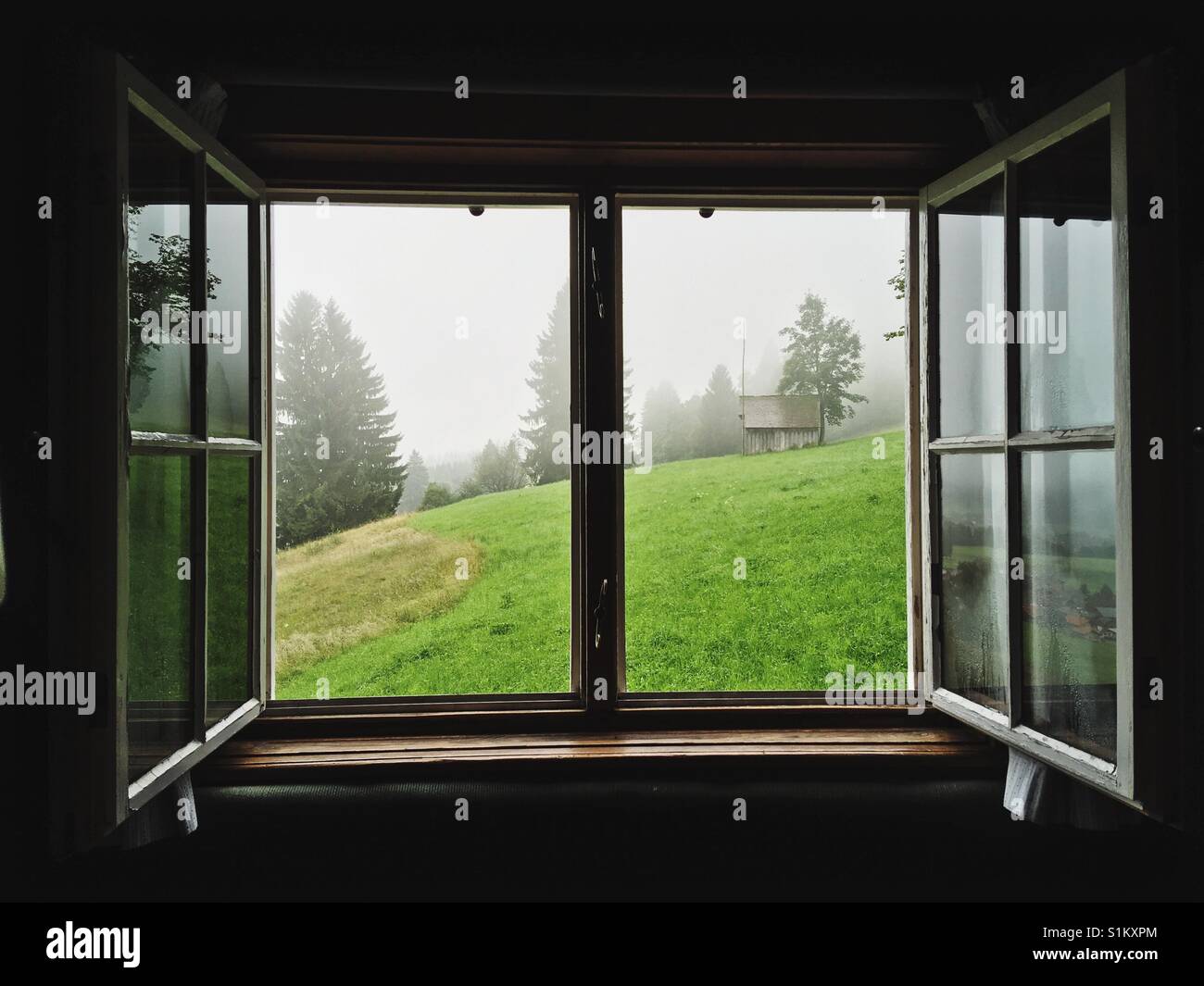 Window, Bolsterlang, Germany Stock Photo - Alamy