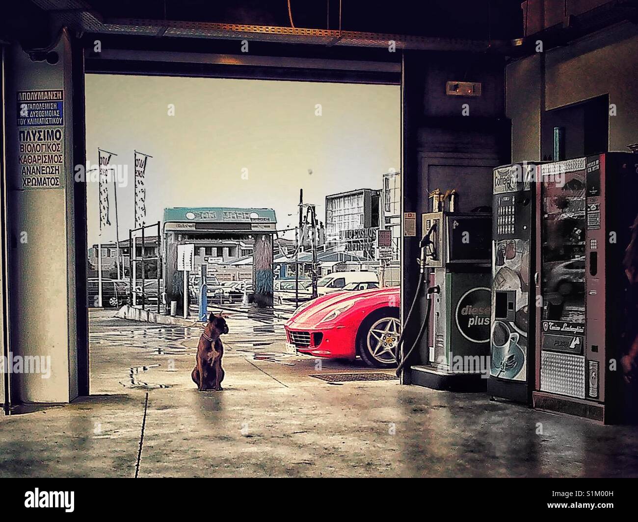 Ferrari station hi-res stock photography and images - Alamy