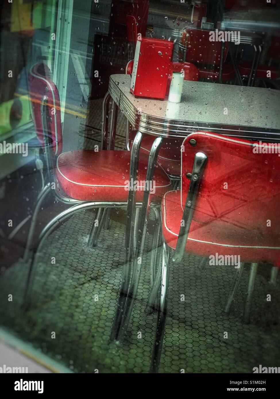 Diner set hi-res stock photography and images - Alamy