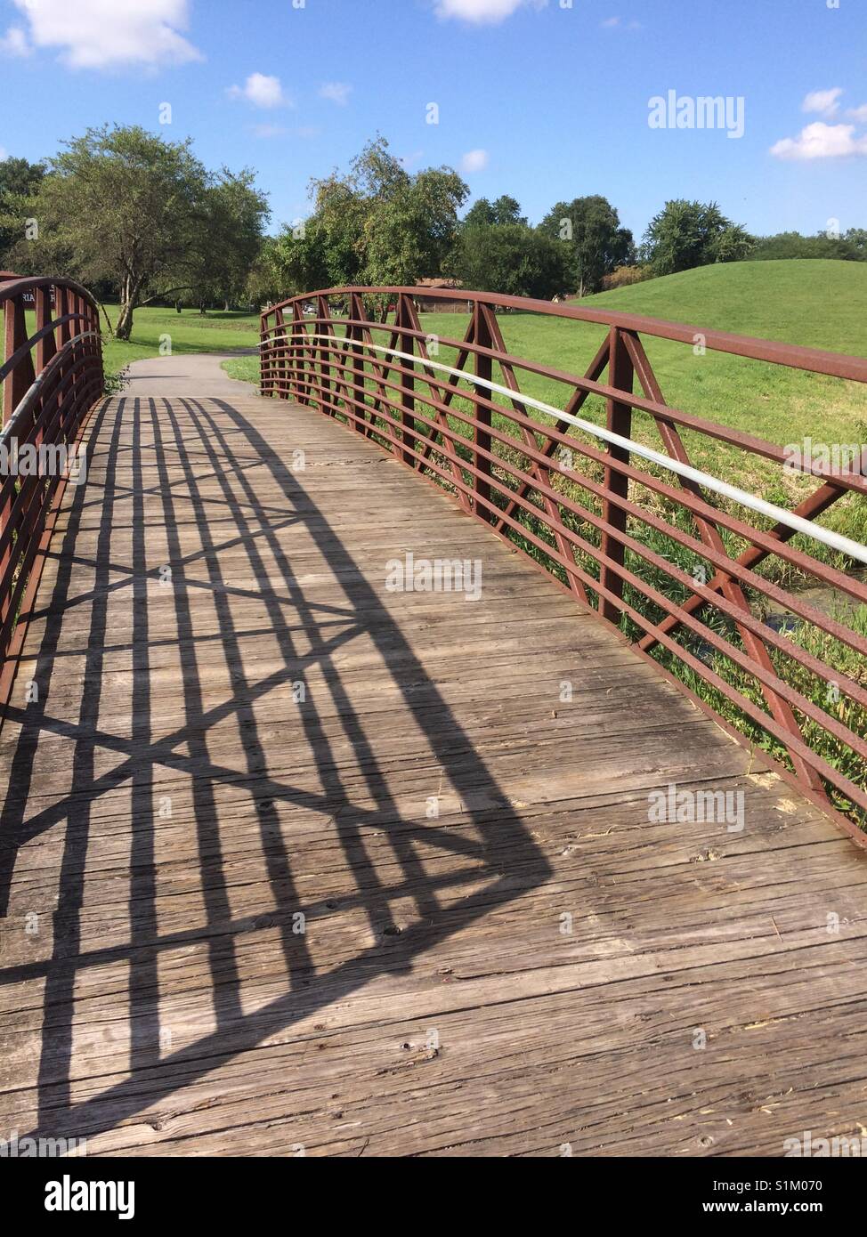Pedestrian bridge walkway hi-res stock photography and images - Alamy