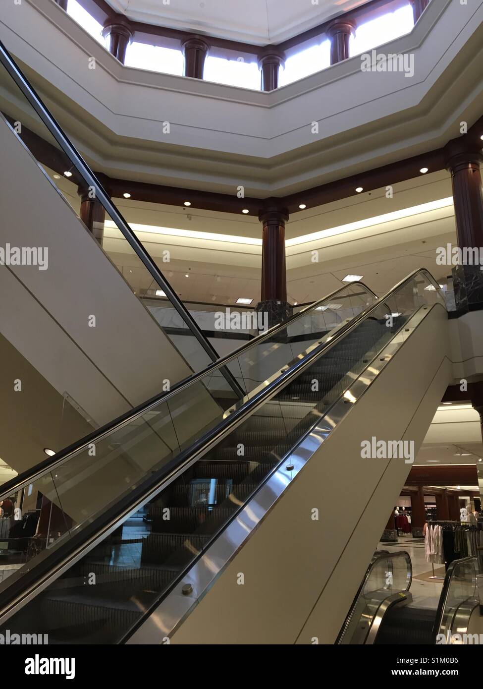 Beautiful escalator hi-res stock photography and images - Alamy