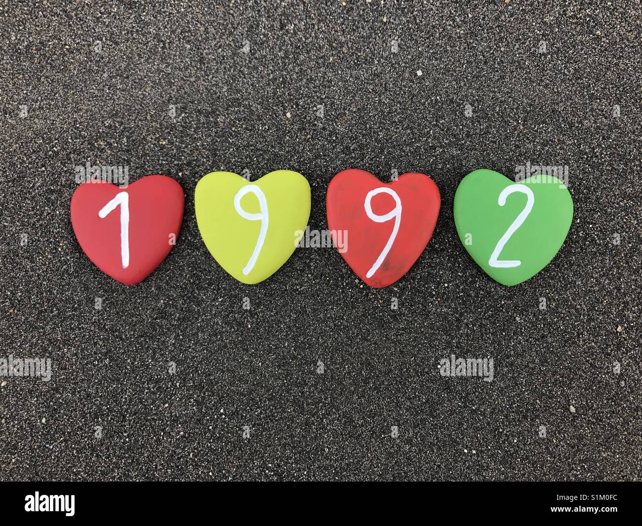 Numbers 1992 hi-res stock photography and images - Alamy