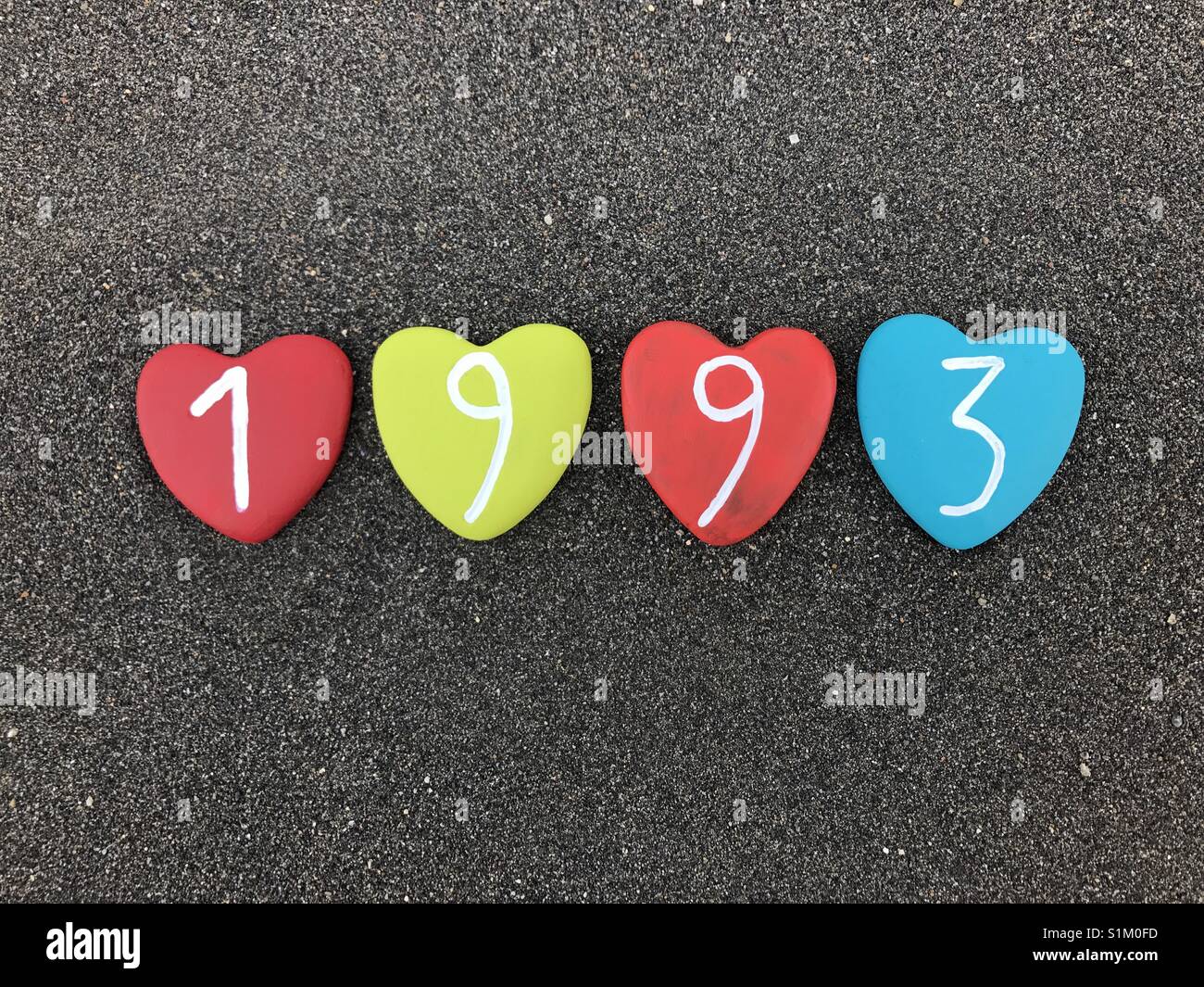 Numbers 1993 hi-res stock photography and images - Alamy