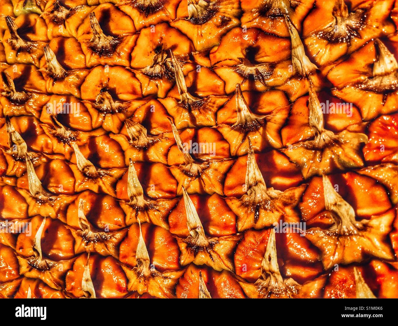 Pineapple skin texture hi-res stock photography and images - Alamy