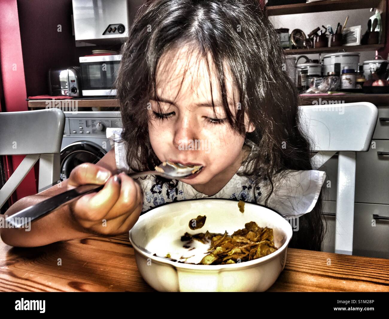 The cornflake girl Stock Photo - Alamy
