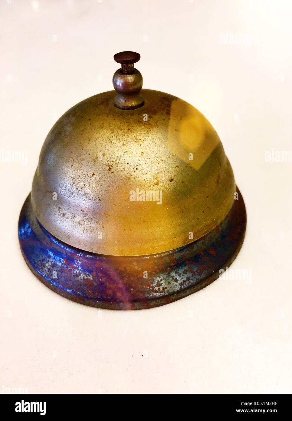Classic service concierge Hotel call bell, USA Stock Photo - Alamy