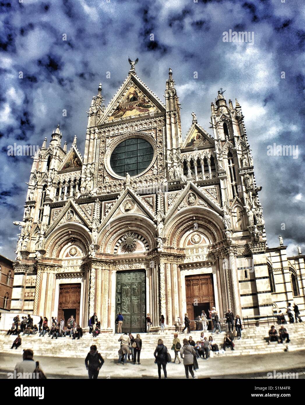 Sienna Cathedral of Santa Maria, Italy Stock Photo - Alamy