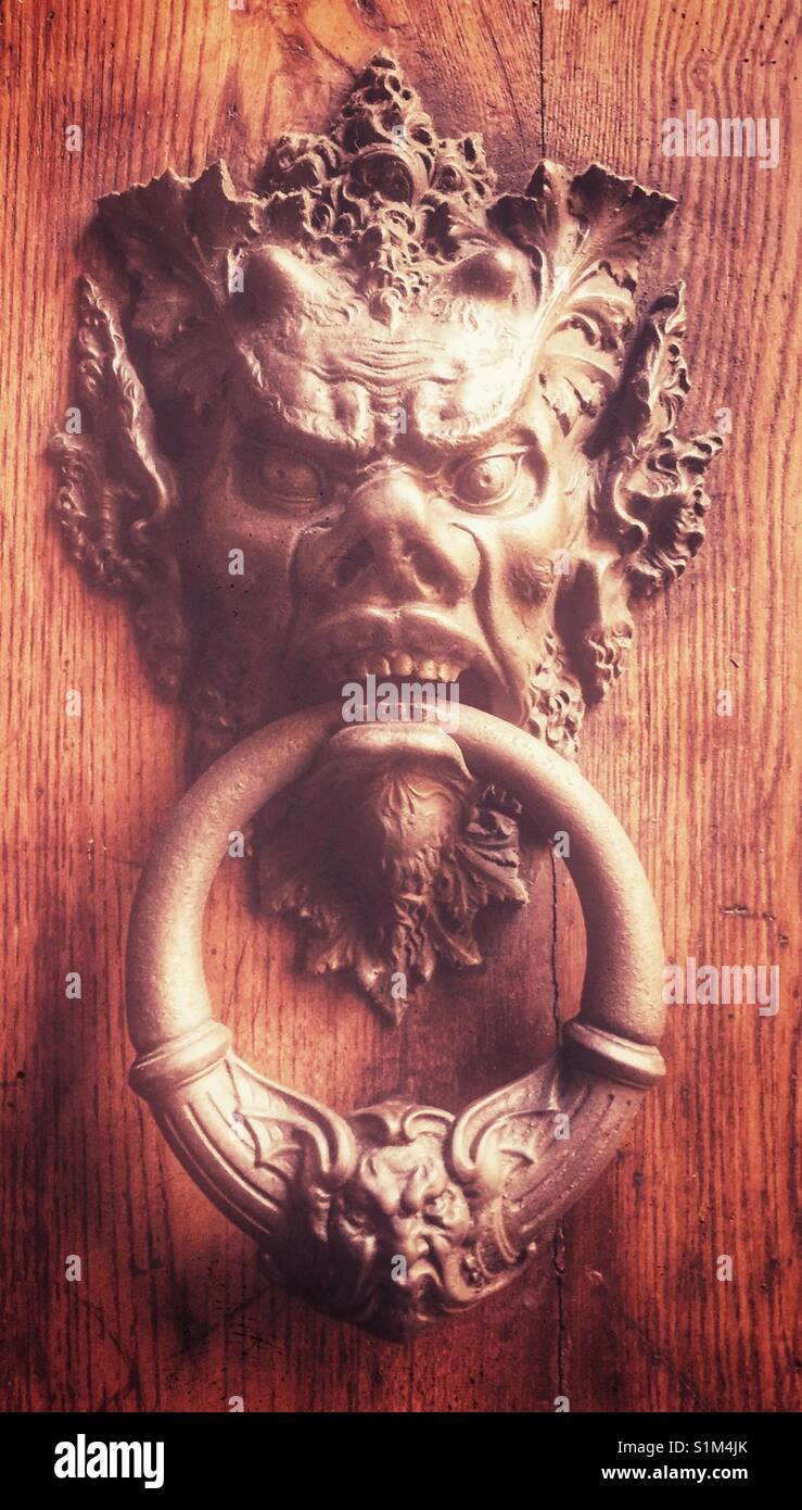 Devil Door Knocker High Resolution Stock Photography and Images - Alamy