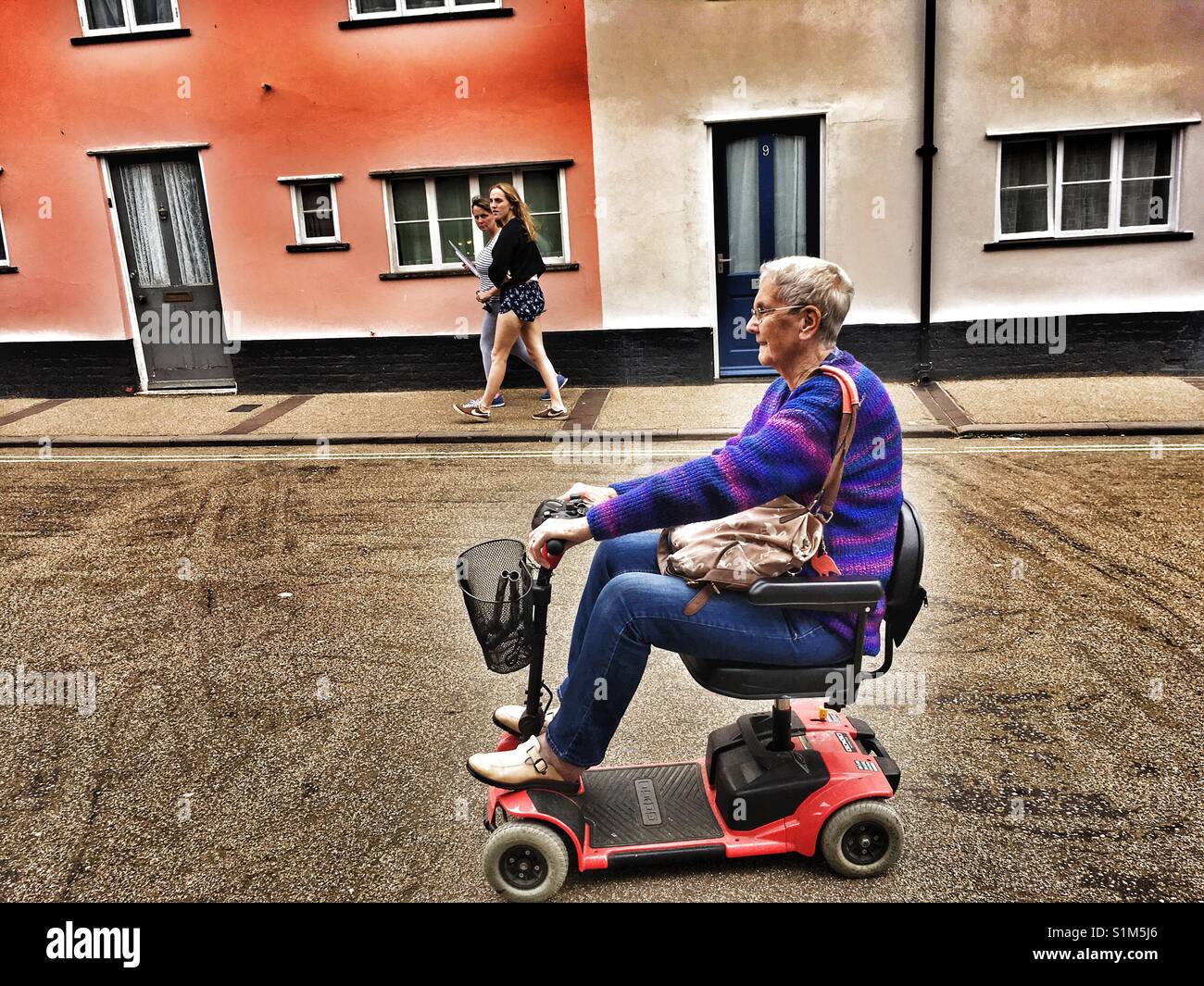 Mobility scooter elderly hi-res stock photography and images - Alamy