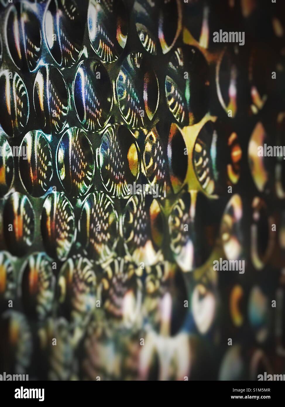 Metal texture with oval bumps Stock Photo - Alamy