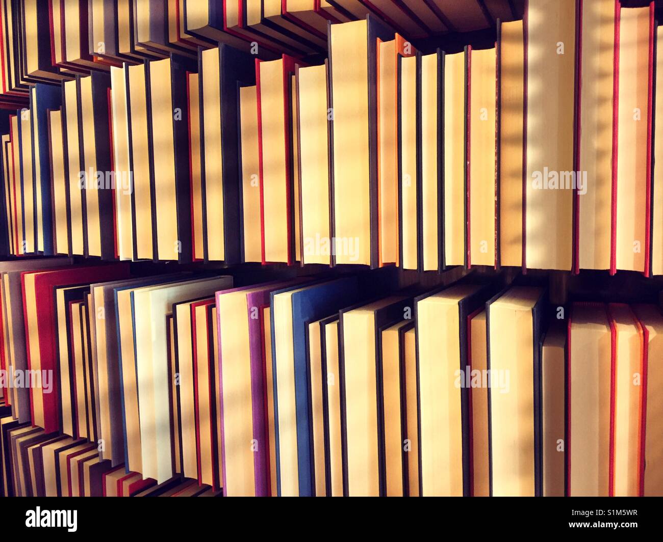Multiple books bound hi-res stock photography and images - Alamy