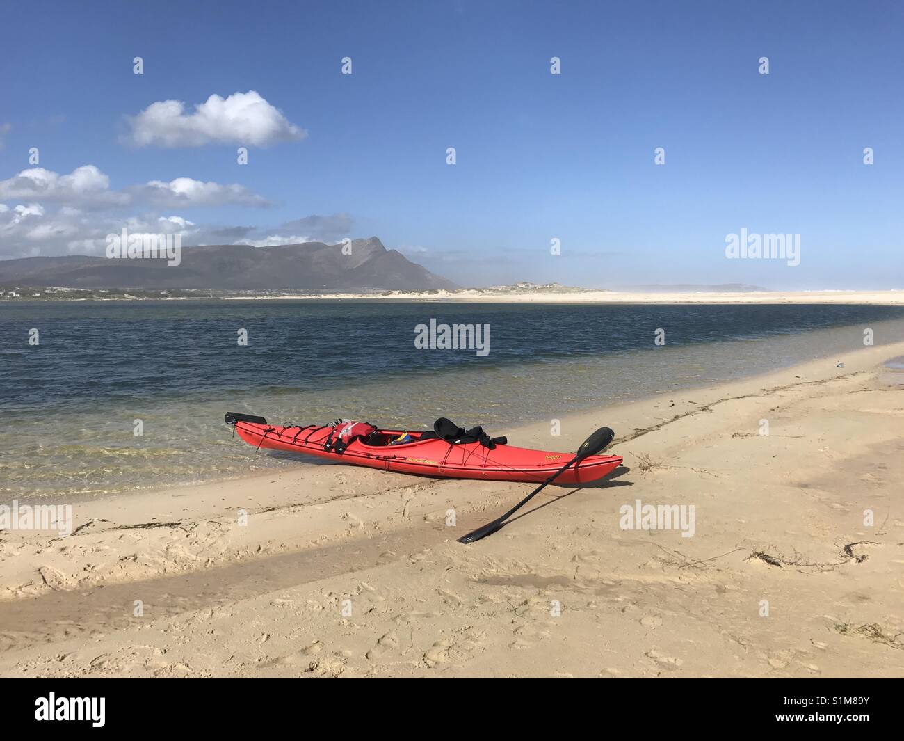 Kayak on lagoon hi-res stock photography and images - Alamy
