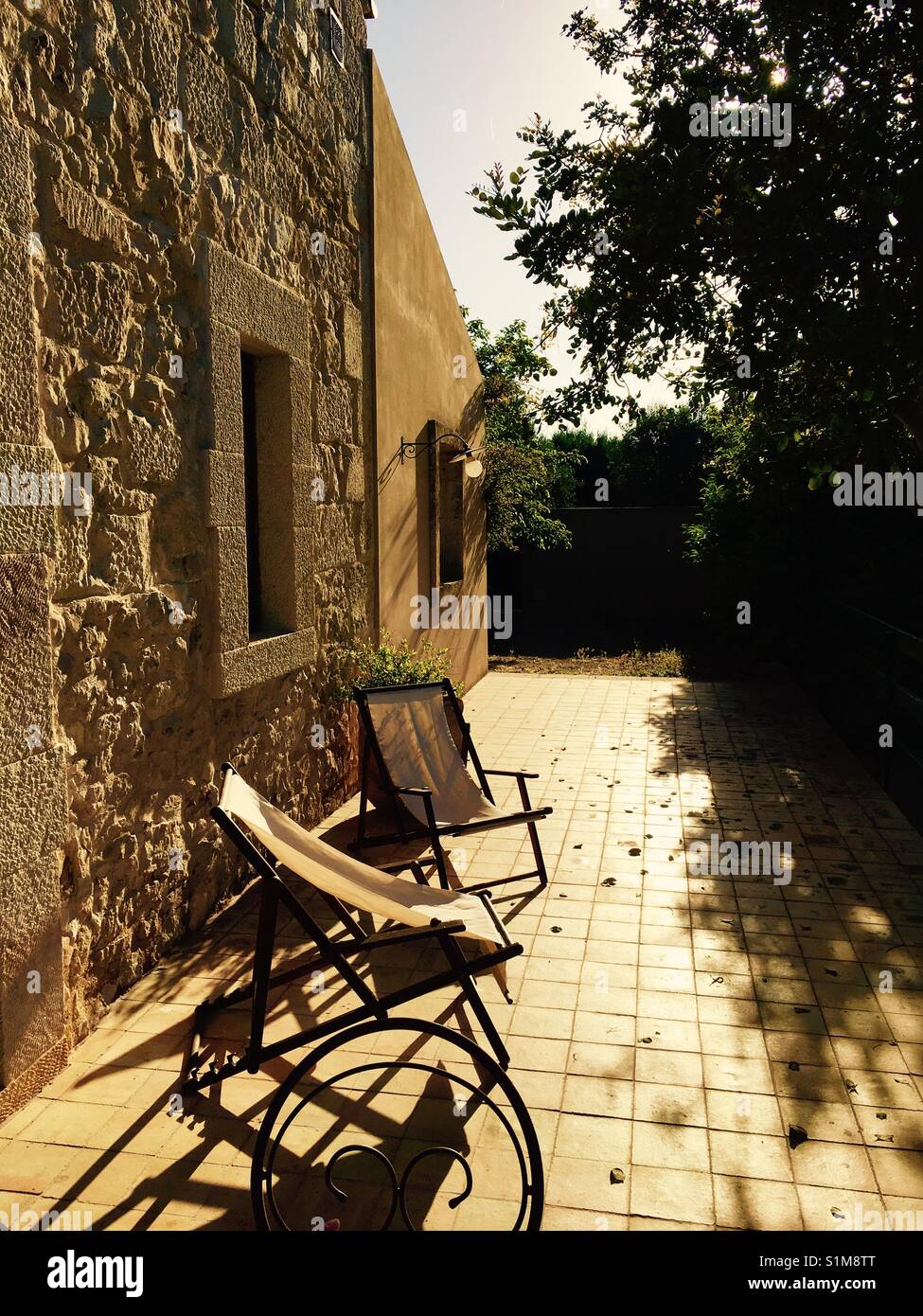 Italy veranda hi-res stock photography and images - Alamy