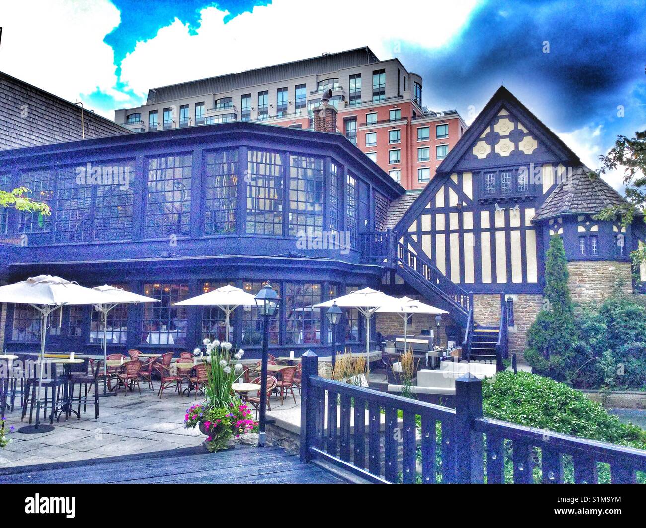 The Old Mill Inn and Spa in Toronto Stock Photo - Alamy