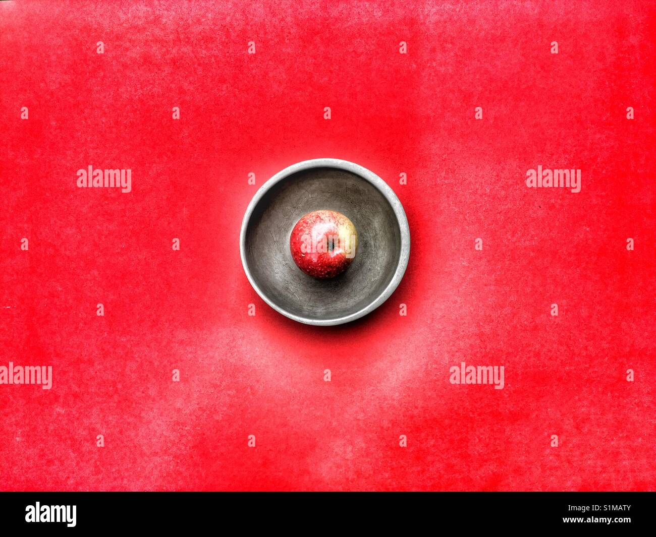 British eating apple Stock Photo - Alamy