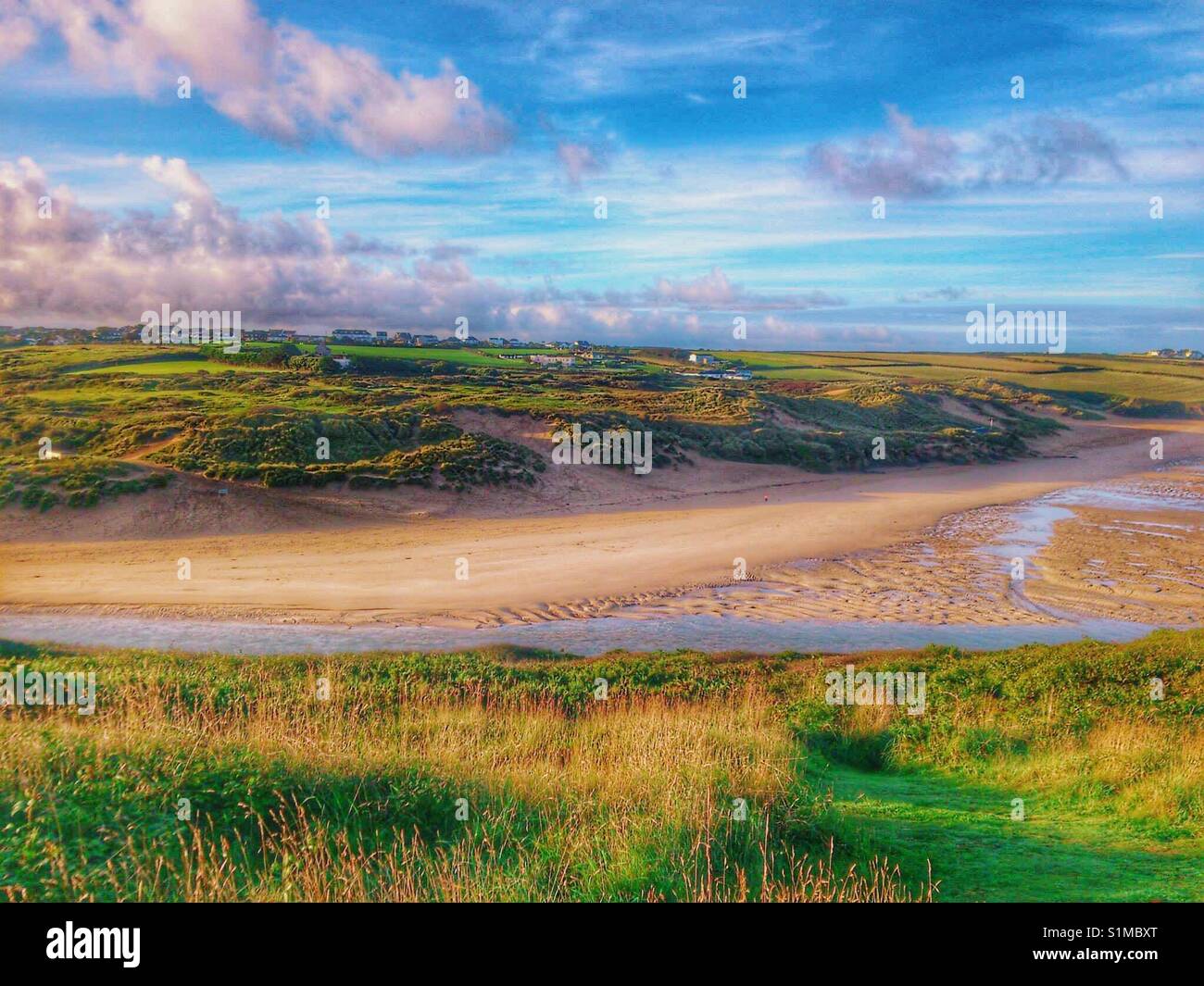 Crantock village hi-res stock photography and images - Alamy