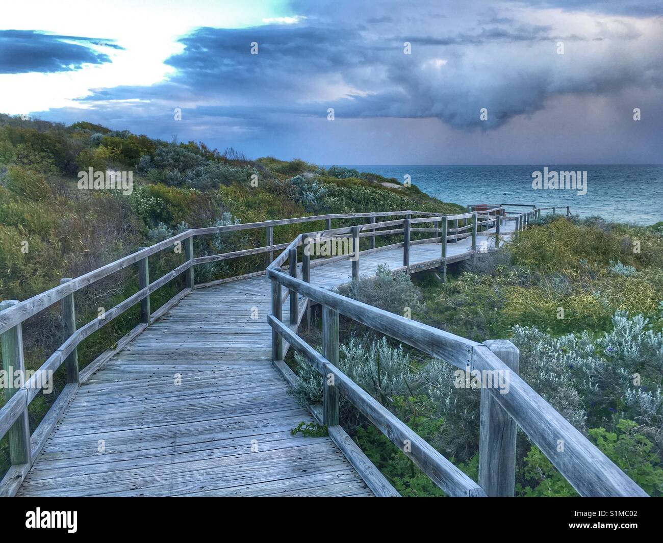 Rain ocean storm hi-res stock photography and images - Alamy