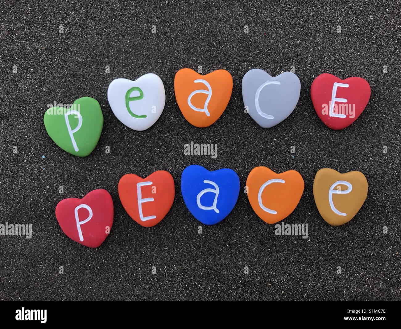 Double peace hi-res stock photography and images - Alamy