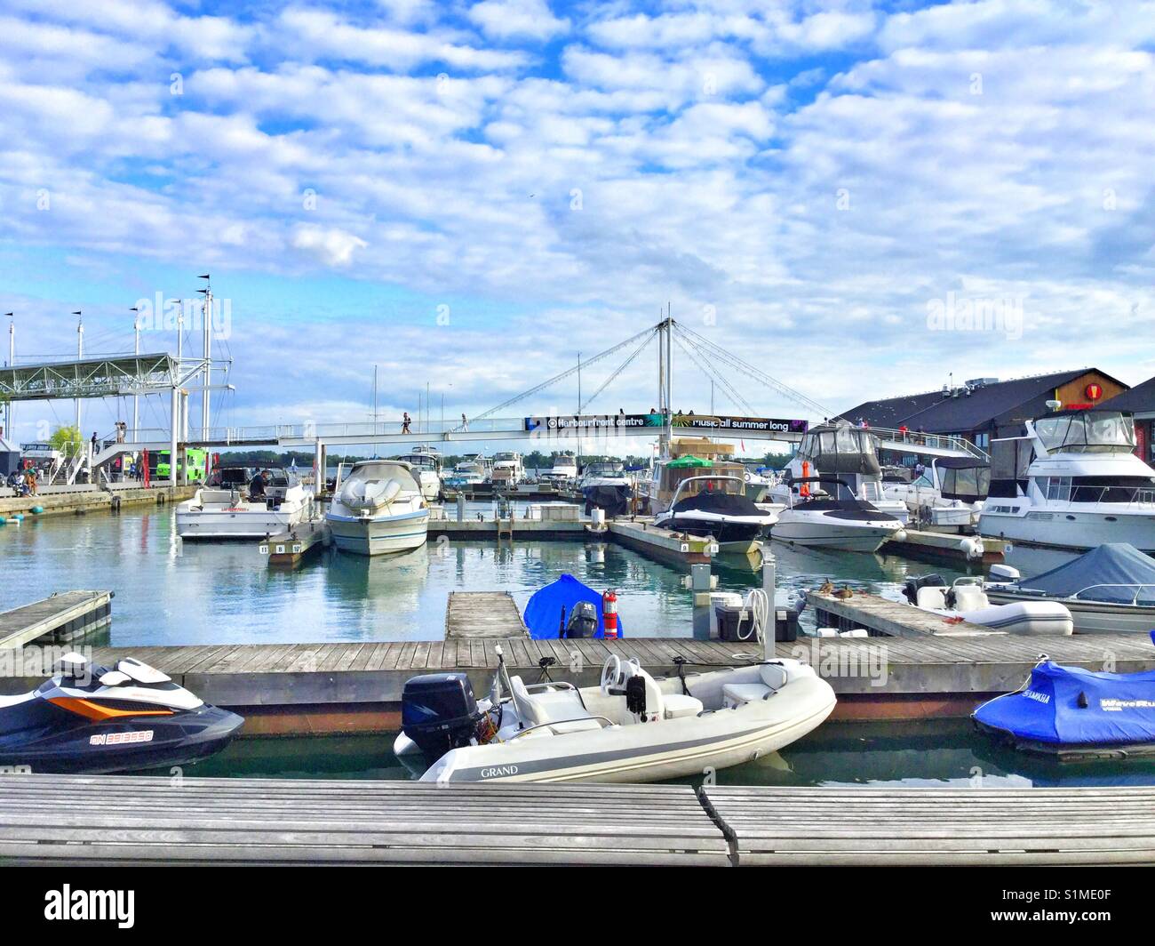 Harbourfront Centre marina in Toronto Stock Photo - Alamy