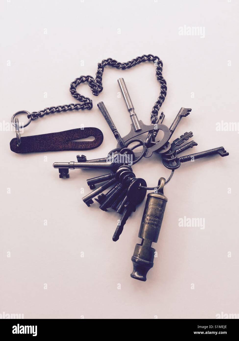 Old prison keys hi-res stock photography and images - Alamy