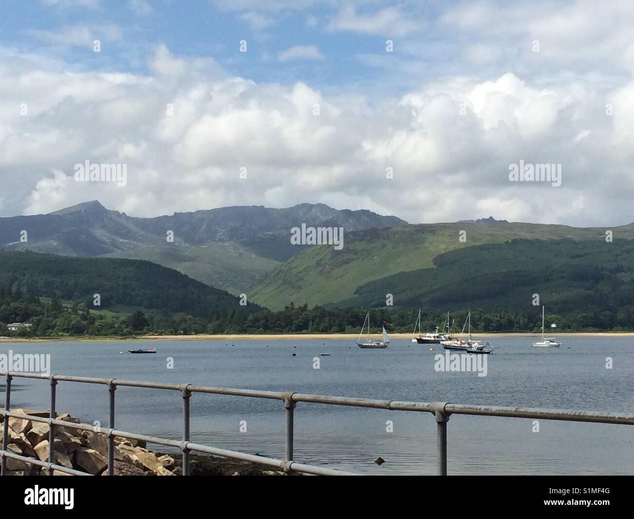 Brodick Bay, Isle of Arran Stock Photo - Alamy