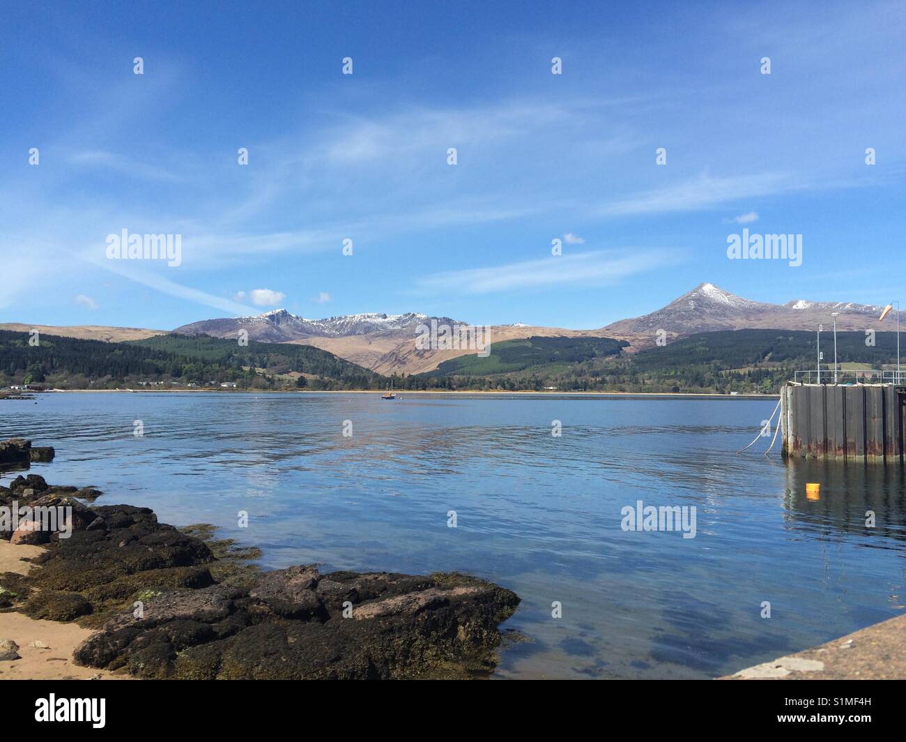 Brodick beach hi-res stock photography and images - Alamy