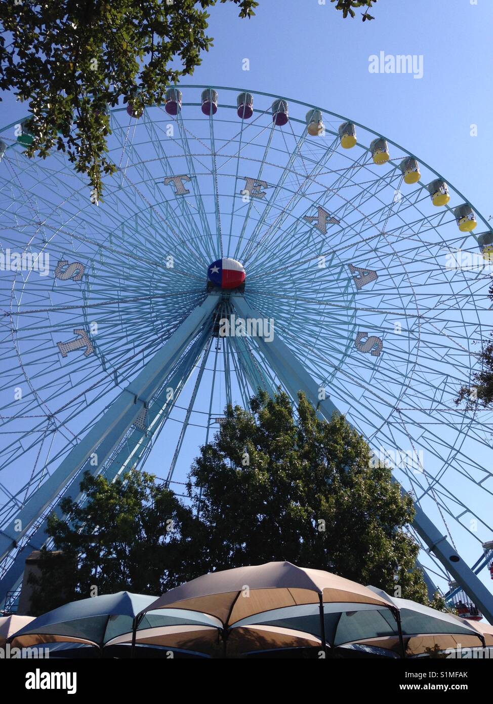 Texas State Fair ferris wheel Stock Photo - Alamy