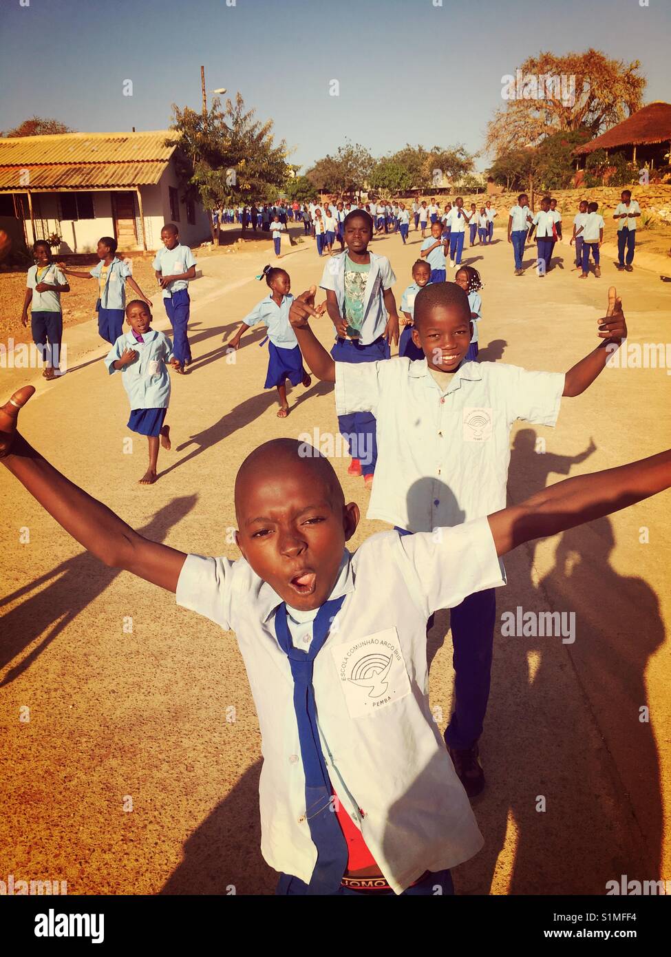 Mozambique Children School High Resolution Stock Photography and Images ...