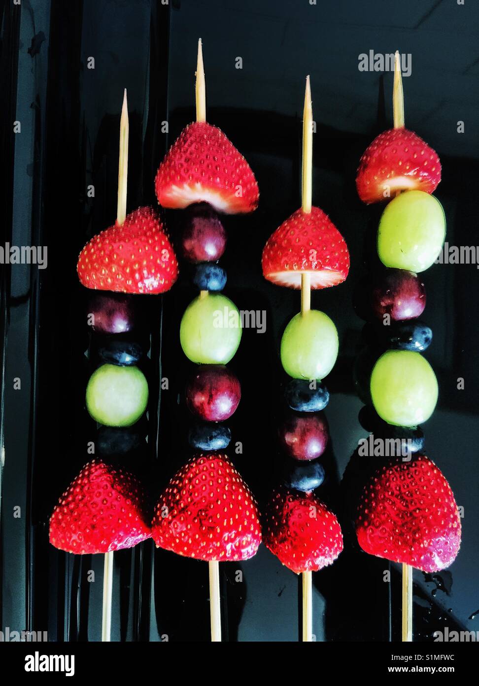 Fruit kebabs hi-res stock photography and images - Alamy