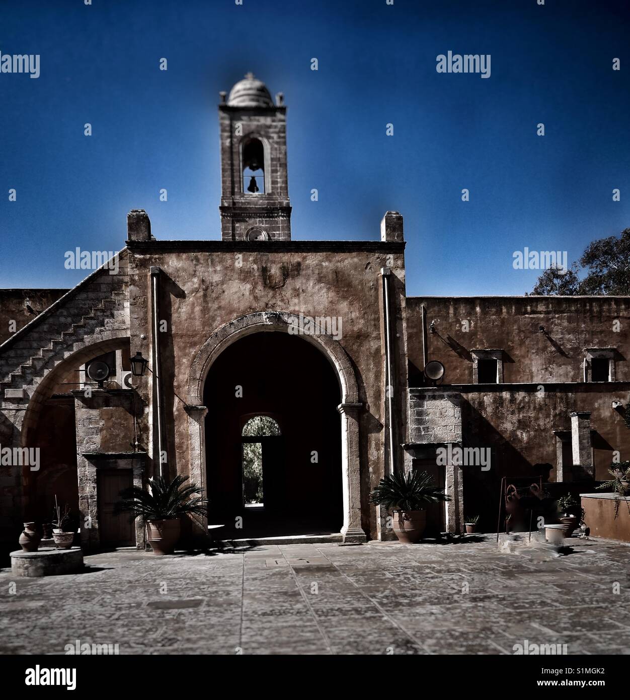 Holy Trinity Monastery, Crete, Greece Stock Photo - Alamy