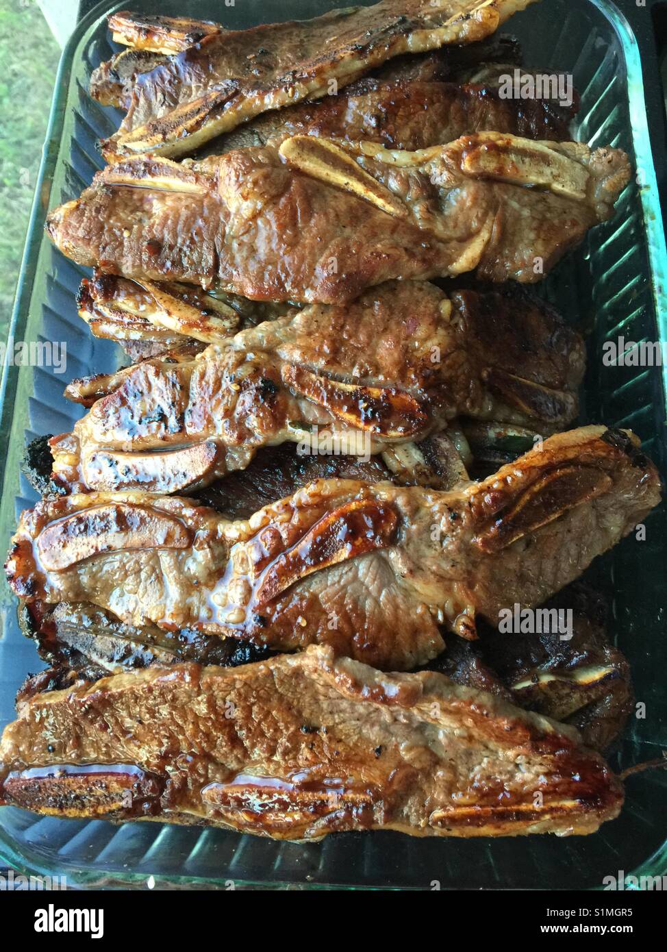 Beef kalbi hi-res stock photography and images - Alamy