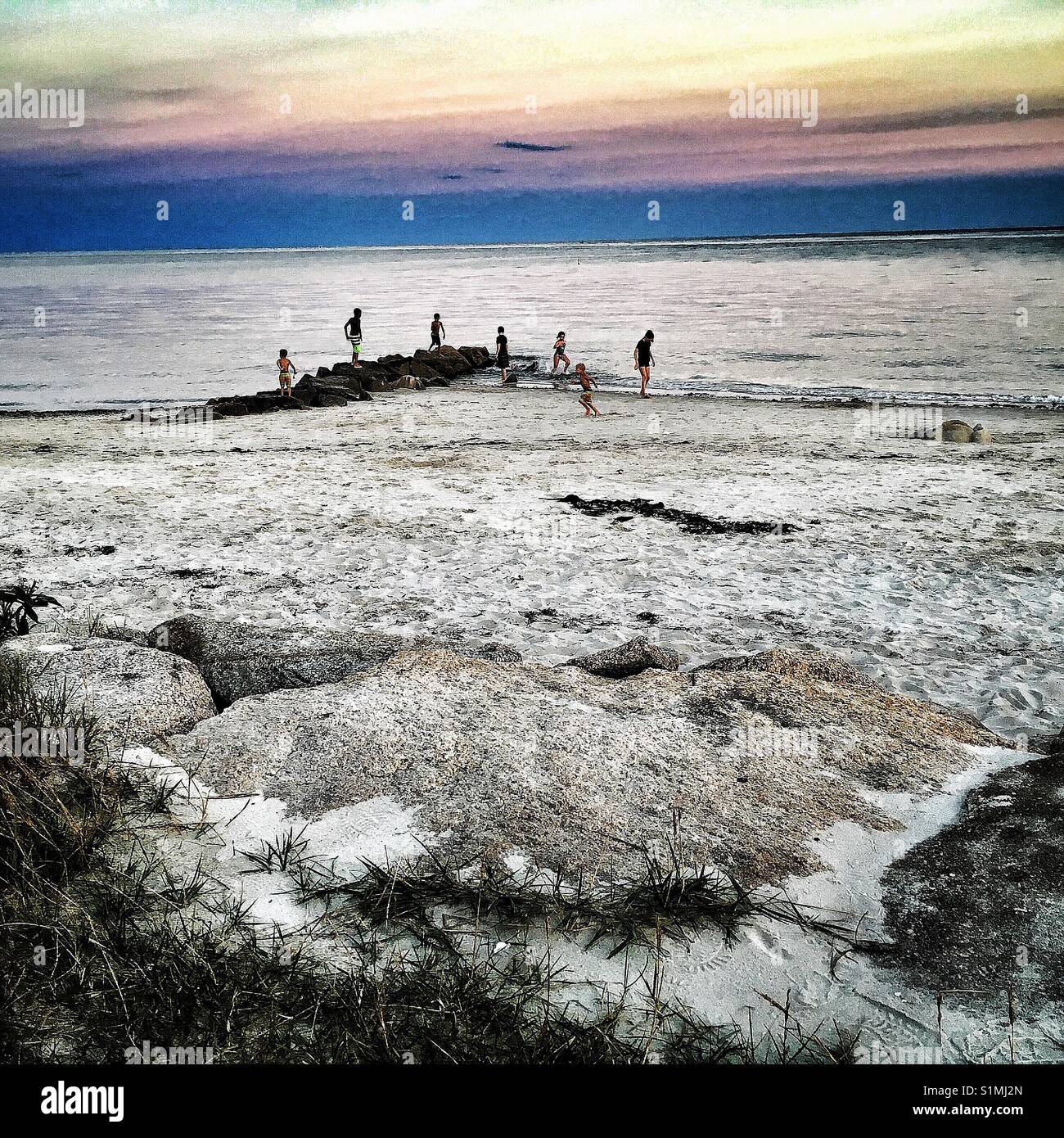 Children Playing Rocks High Resolution Stock Photography and Images - Alamy