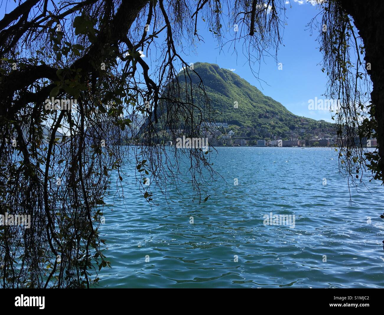 A lake view Stock Photo - Alamy