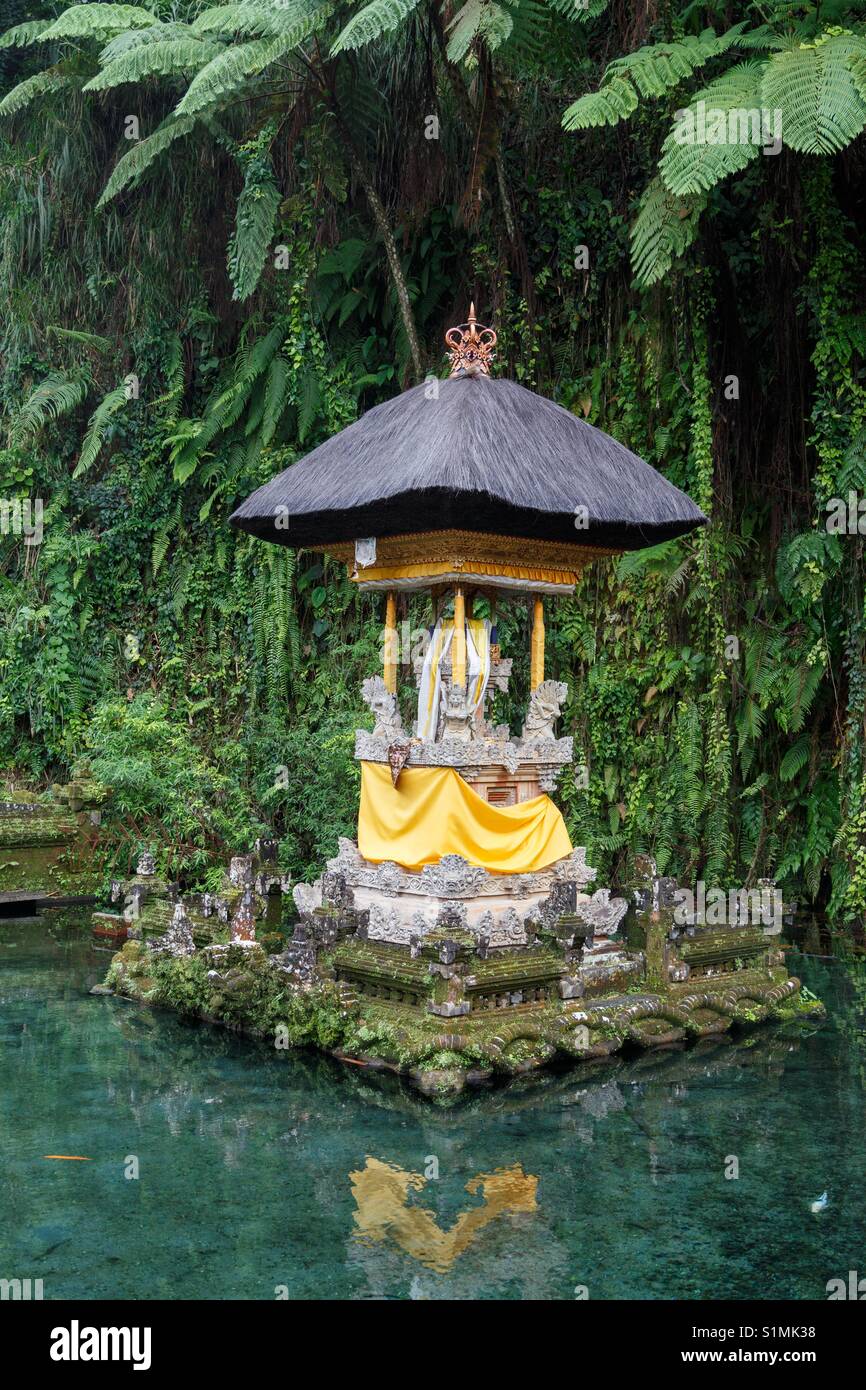 Hindu temple pond hi-res stock photography and images - Alamy