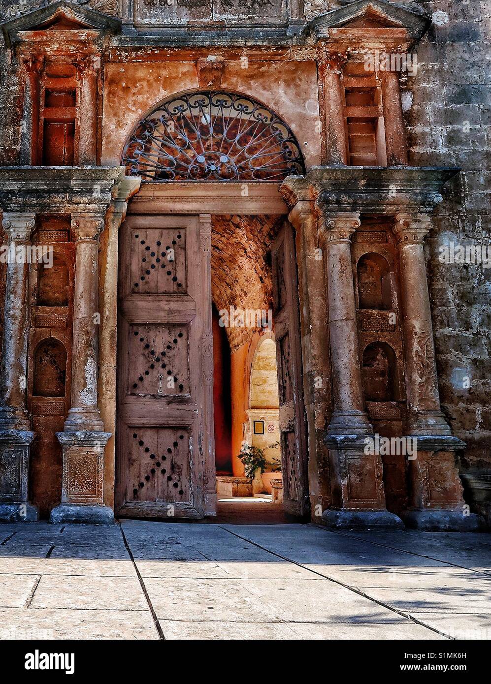 Holy Trinity, Monastery, Crete Stock Photo - Alamy