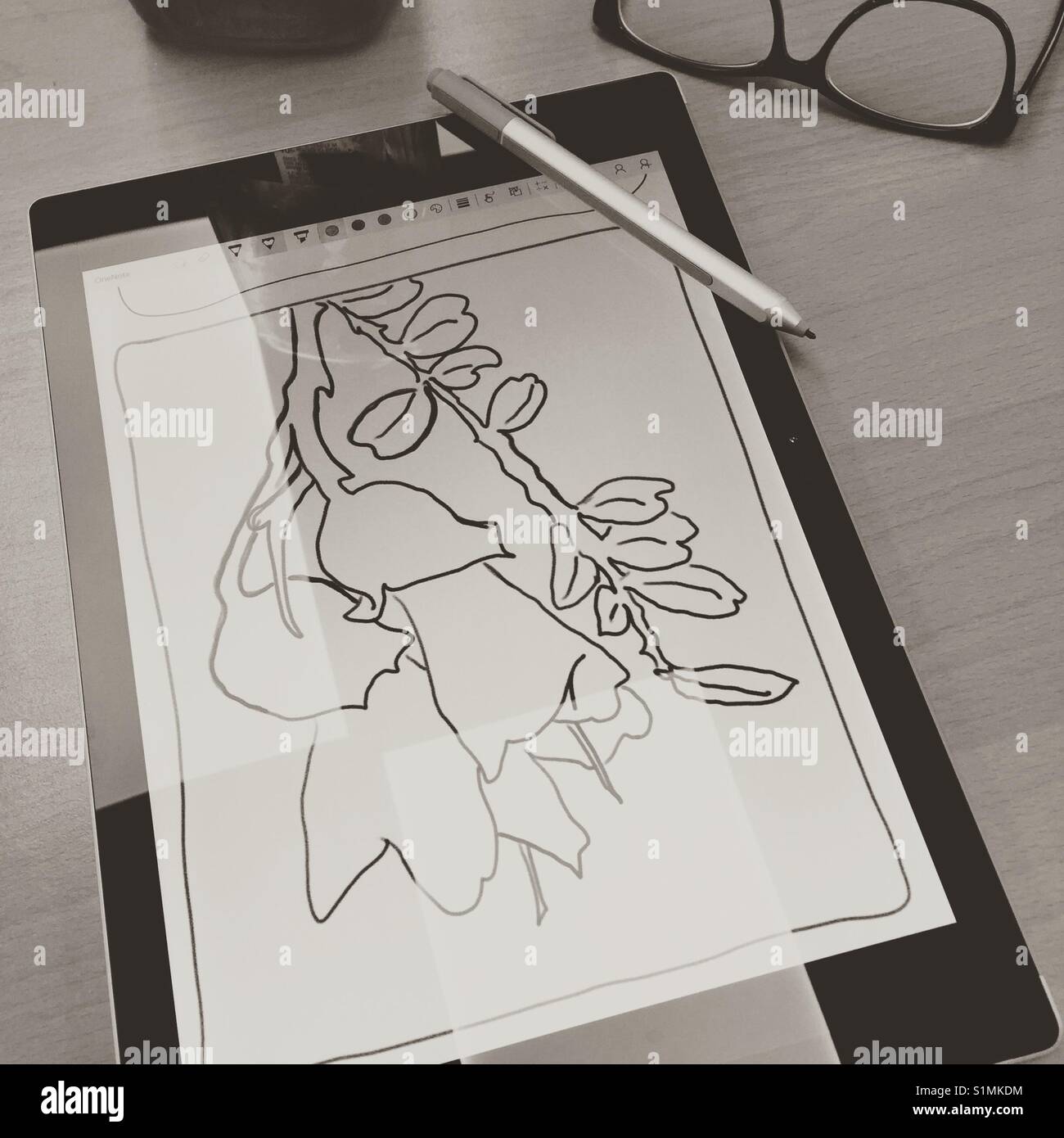 Drawing surface hi-res stock photography and images - Alamy