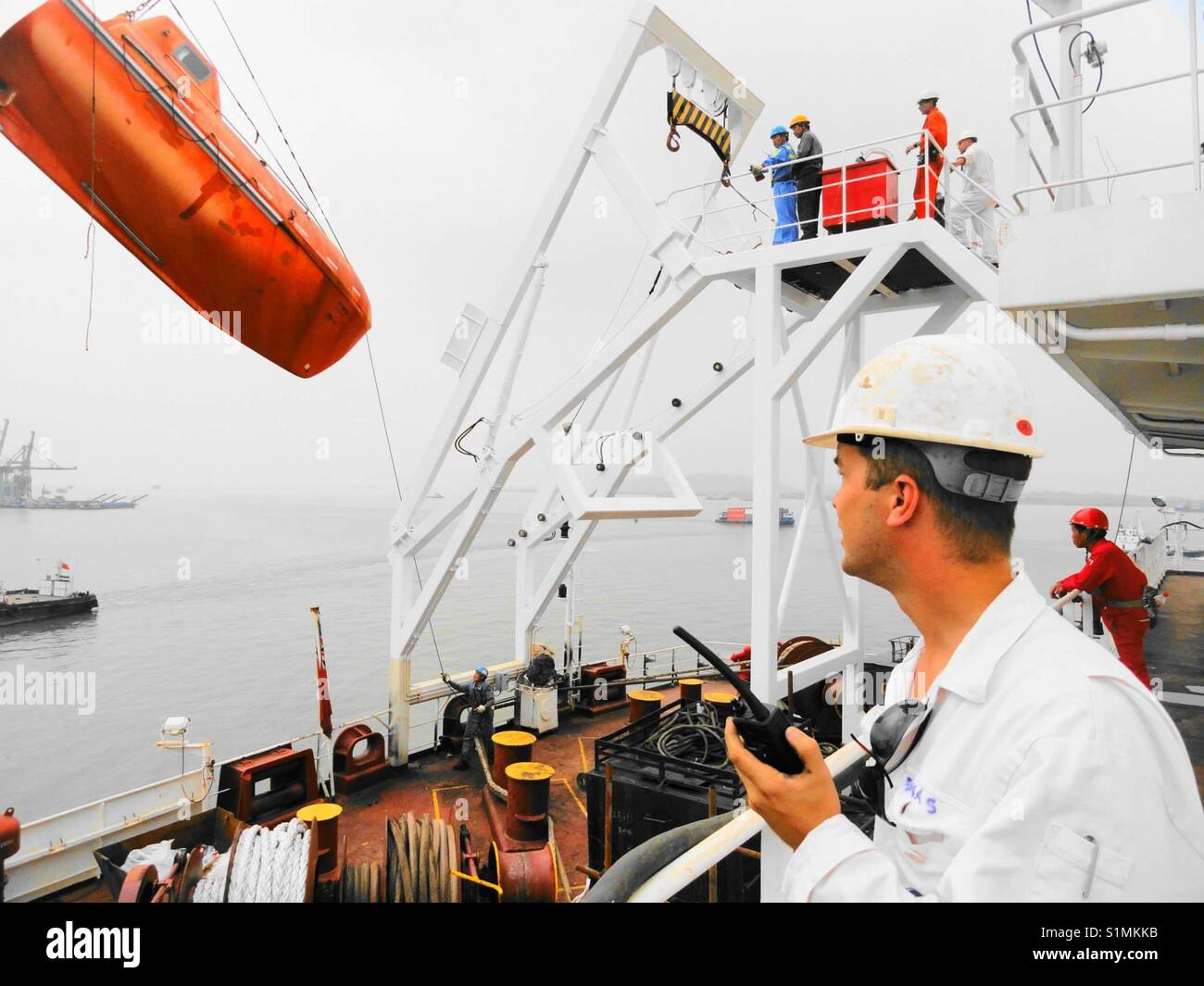 Lifeboat Sailors High Resolution Stock Photography and Images - Alamy
