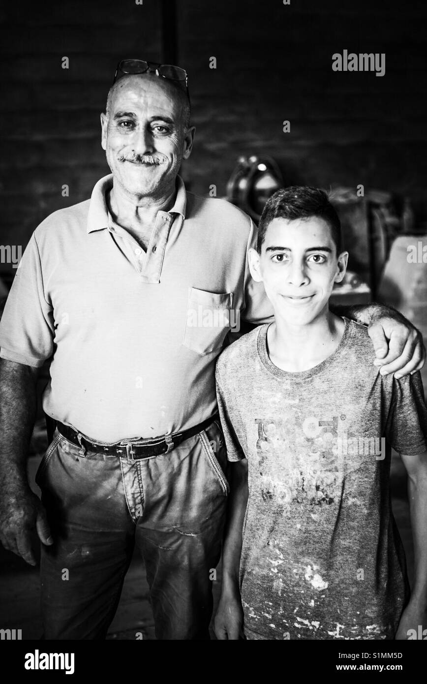 Refugees in Aida Camp in Bethlehem, Palestine Stock Photo - Alamy