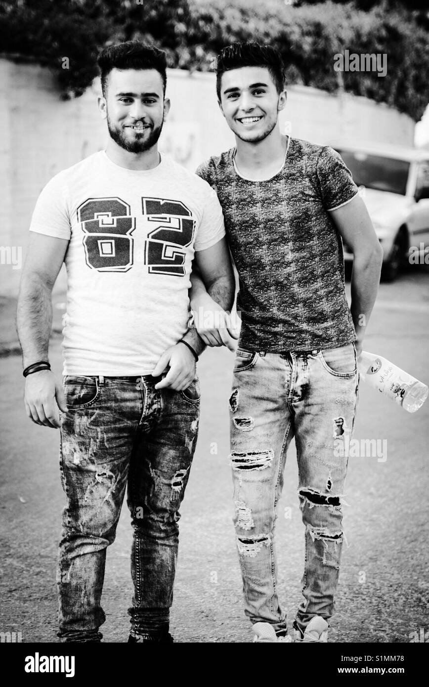 Refugees in Aida Camp in Bethlehem, Palestine Stock Photo - Alamy