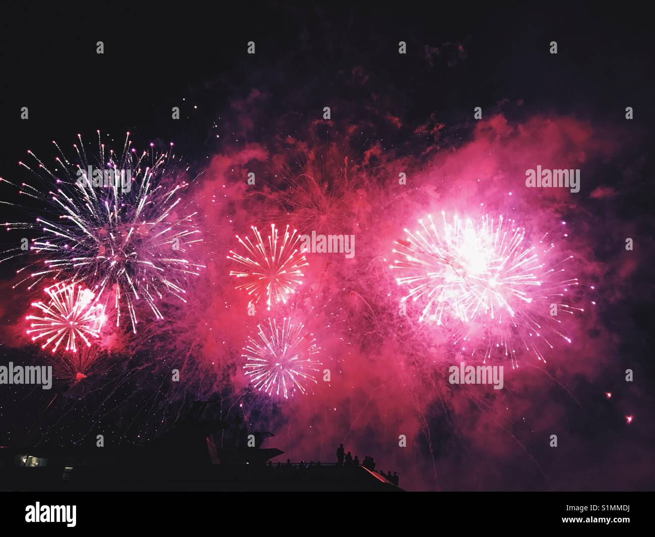 Geneva fireworks hi-res stock photography and images - Alamy