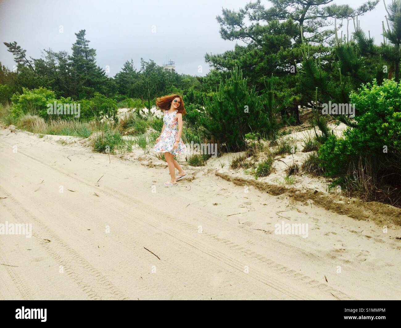 Free hair in the air Stock Photo - Alamy