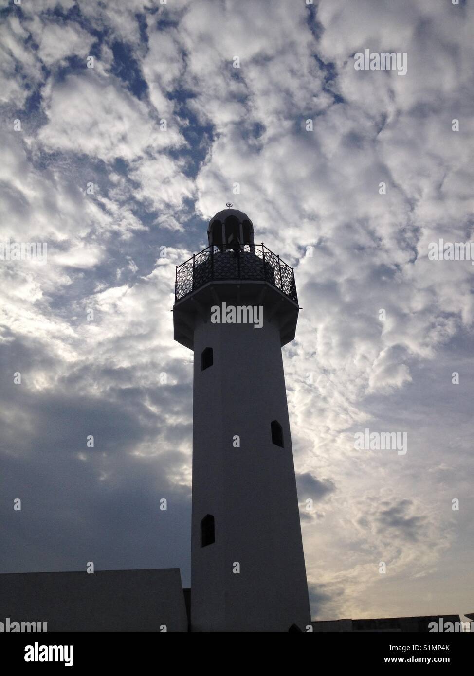 Mosque tower view hi-res stock photography and images - Alamy