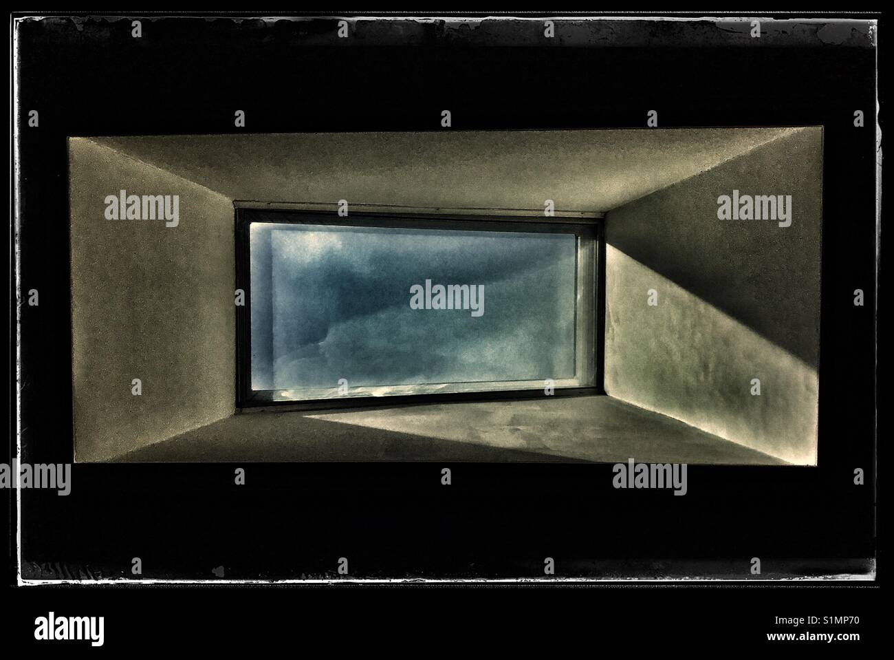 Rectangular skylight hi-res stock photography and images - Alamy