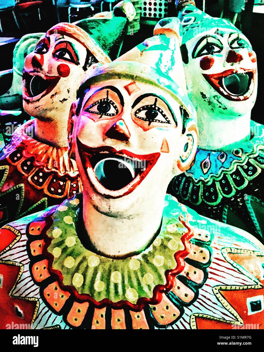 Carnival clowns hi-res stock photography and images - Alamy
