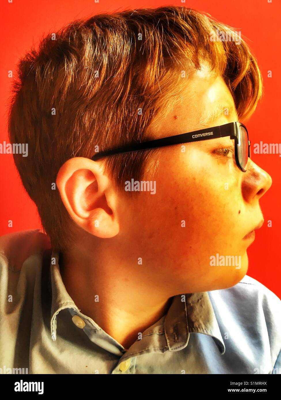 Red haired boy hi-res stock photography and images - Alamy