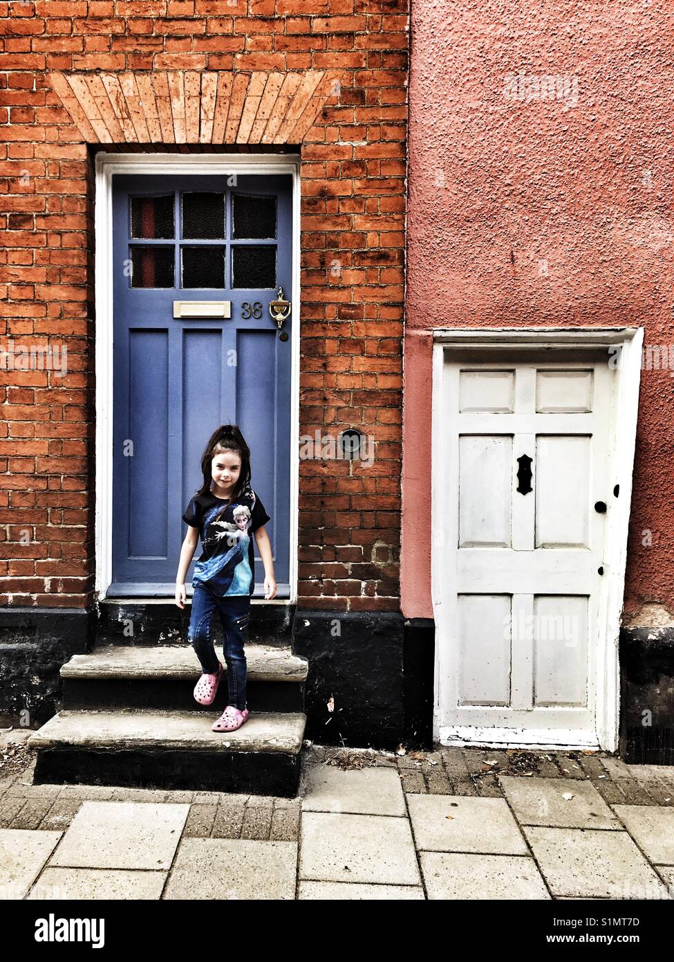 Leaving the house Stock Photo - Alamy