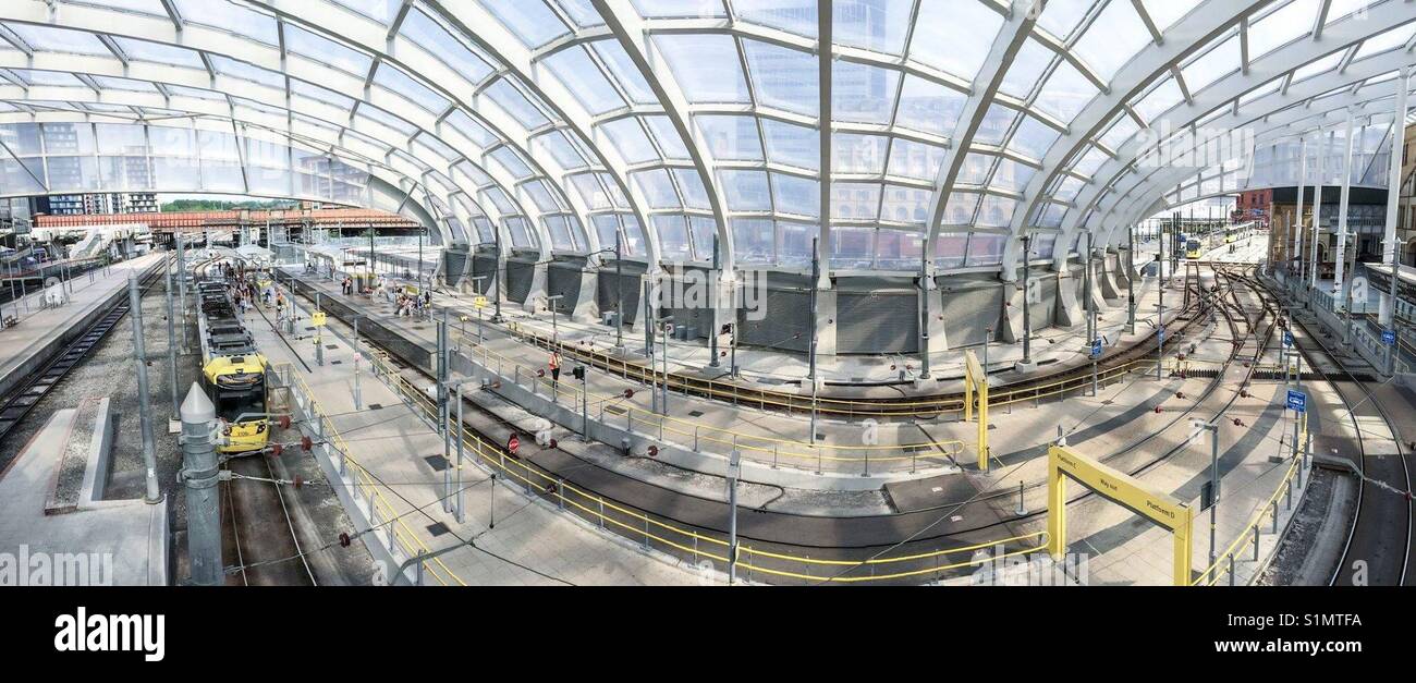 Manchester victoria roof hi-res stock photography and images - Alamy