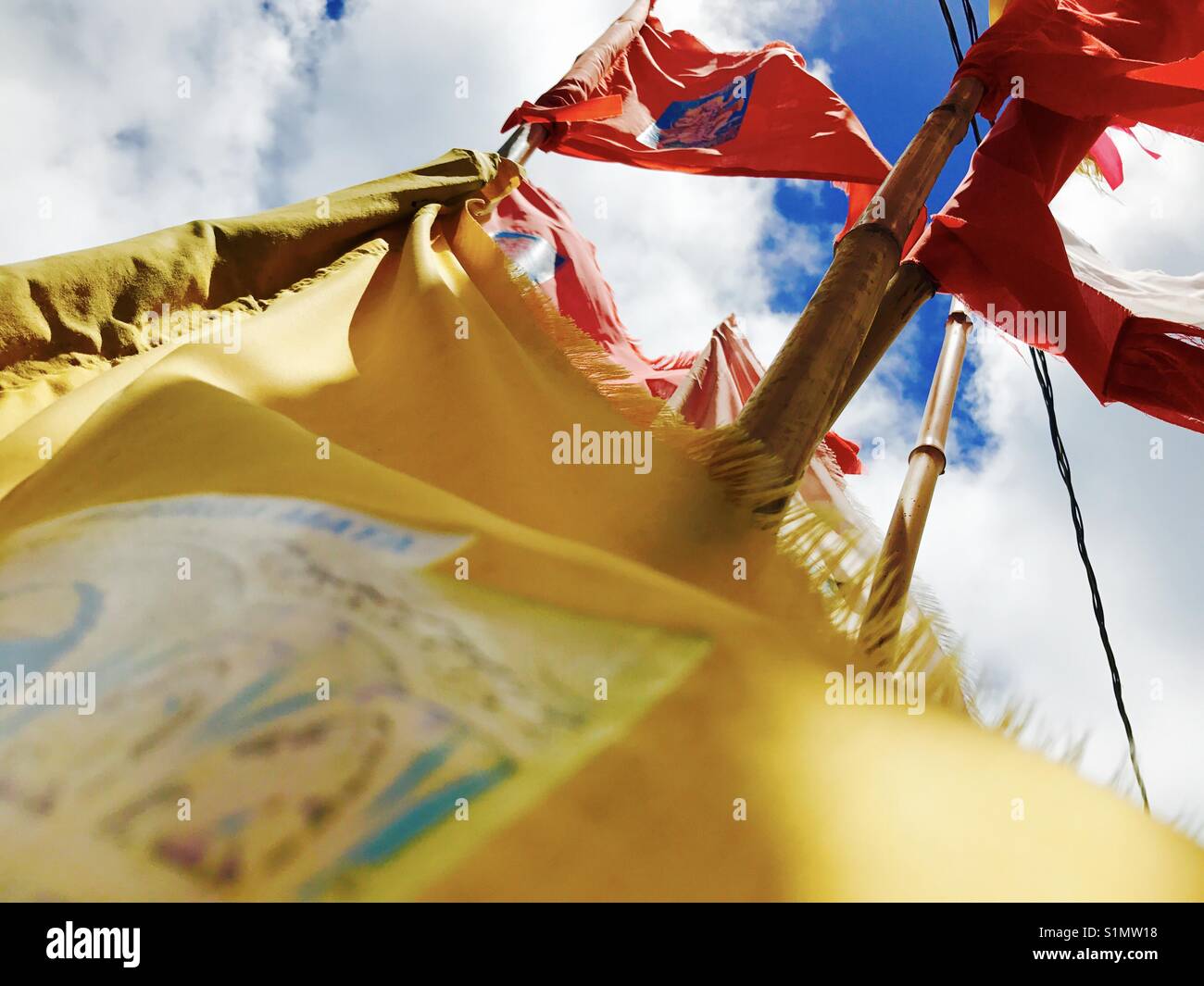 Caribbean flags hi-res stock photography and images - Alamy